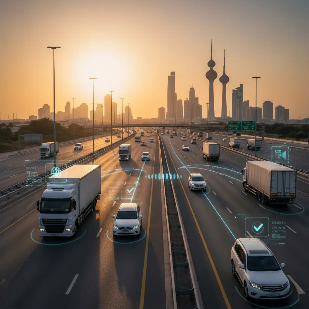 AI Driver Monitoring + GPS Fleet Safety in Kuwait